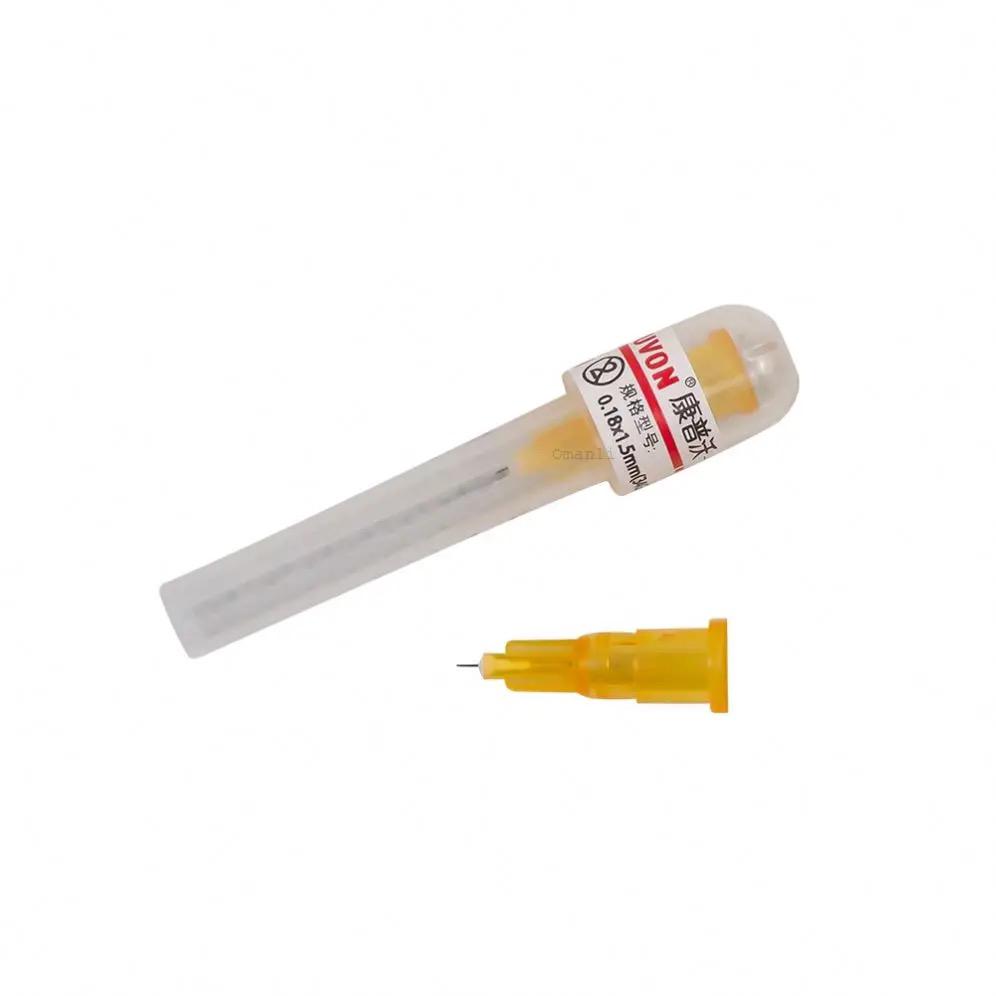 Hypodermic Sterile Yellow Needles 30G x 13mm 10pcs | Salon Grade luxury ...