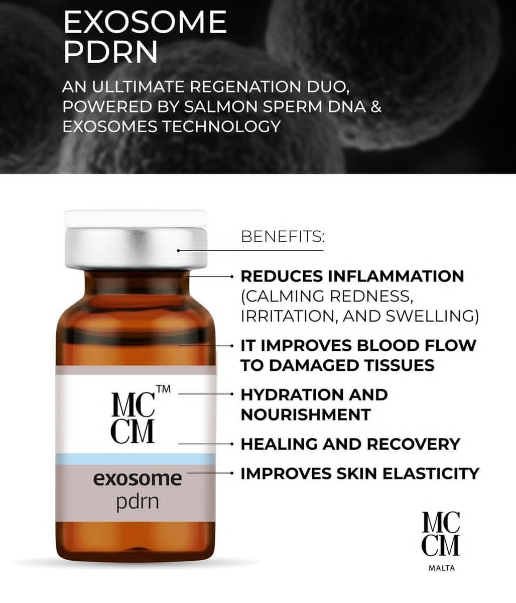 MC Cosmetics Exosomes Salmon DNA PDRN 1500UI | Salon Grade luxury skincare