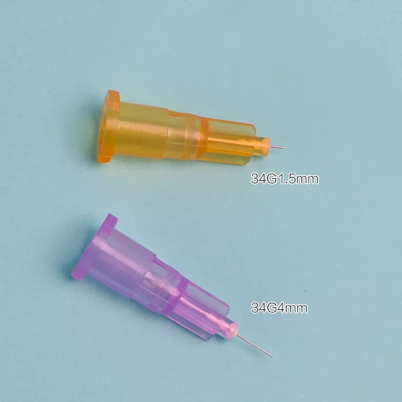 Hypodermic Sterile Needles 0.18 x 4mm 34G 50pcs | Salon Grade luxury ...