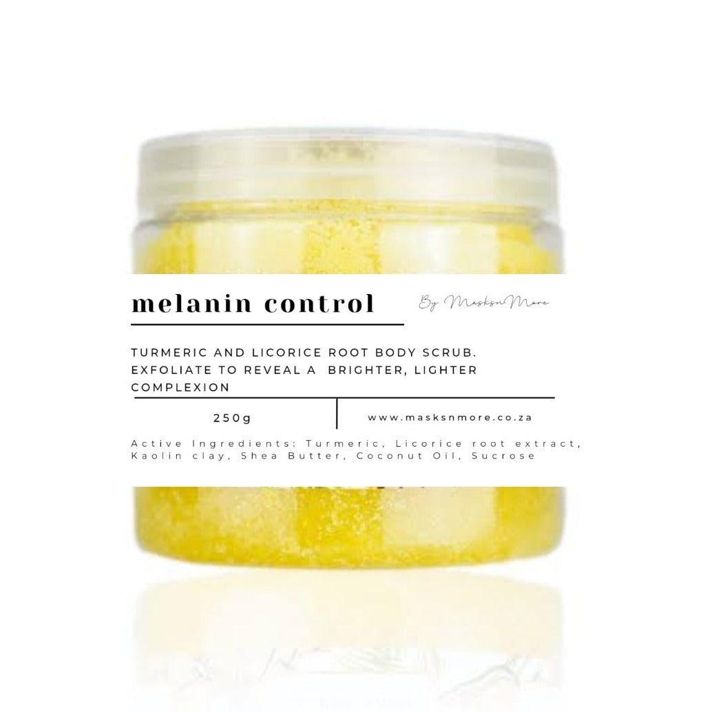 Melanin Control Turmeric Body Scrub | Salon Grade luxury skincare